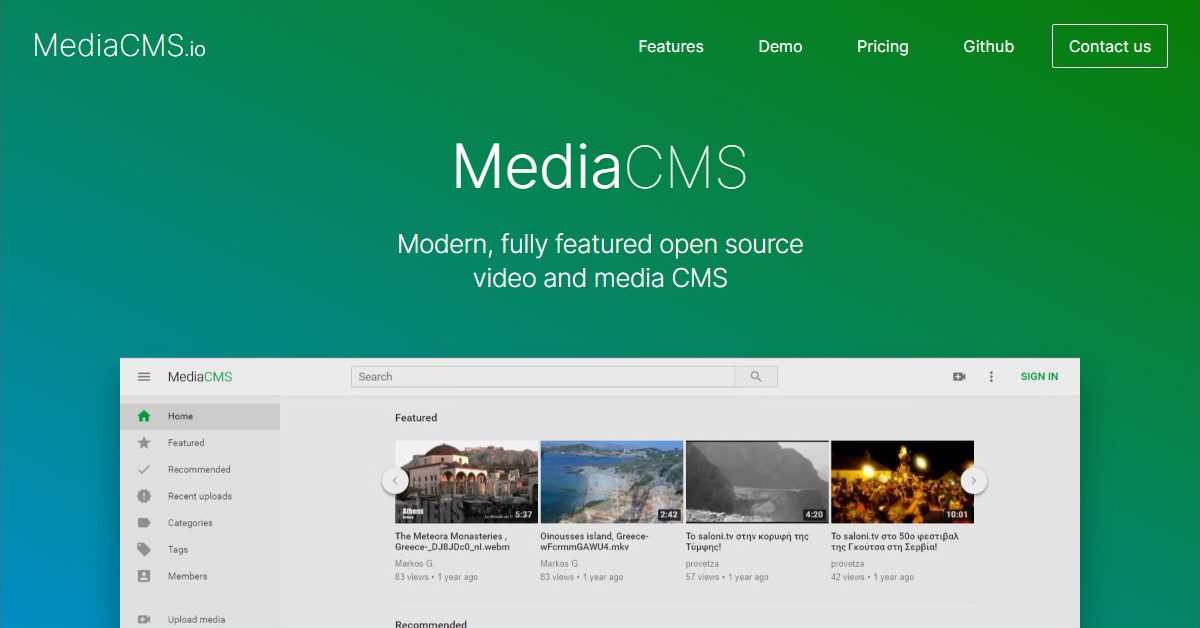 MediaCMS Hosting - Ihr eigenes DSGVO-konformes YouTube/Vimeo